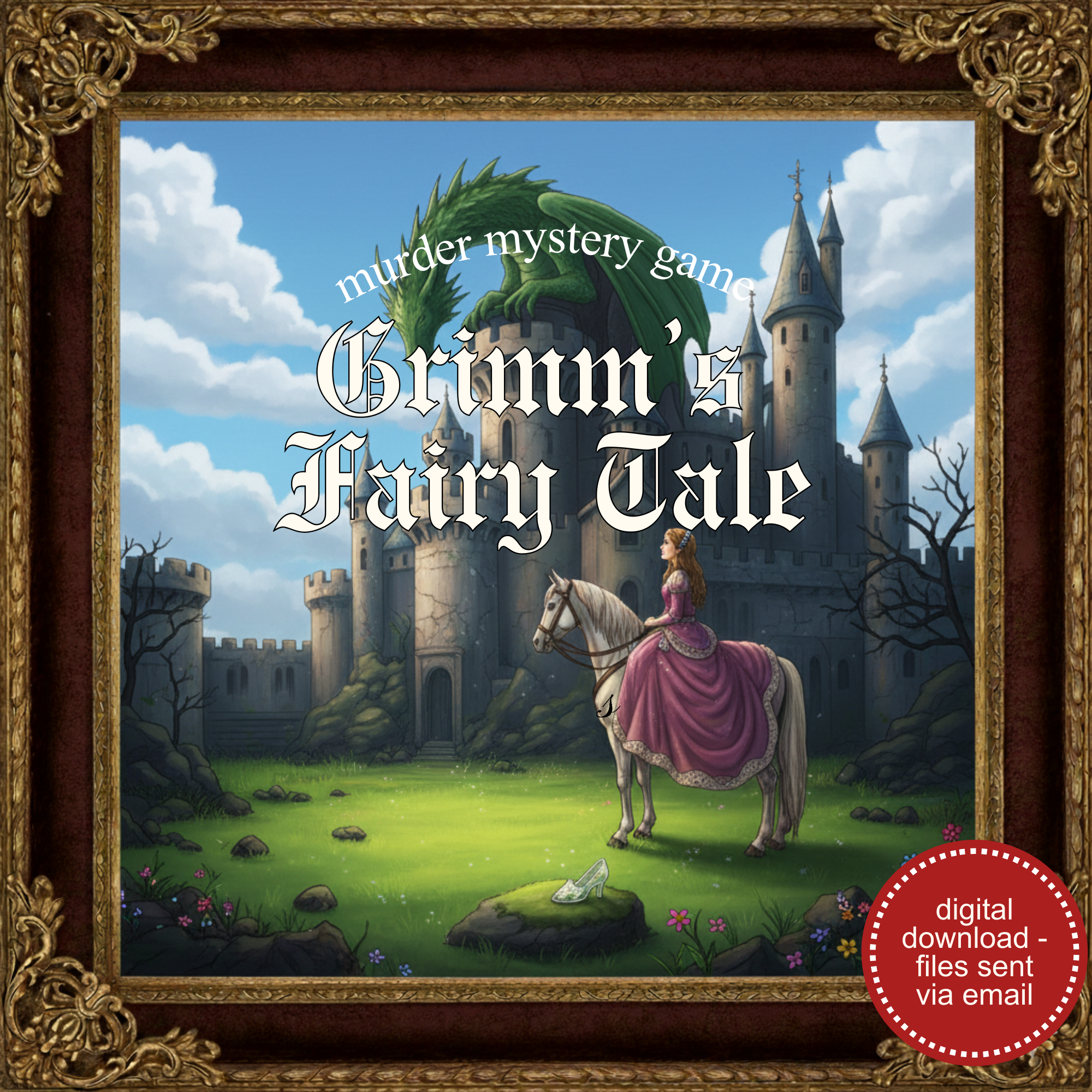 Grimm's Fairy Tales Murder Mystery Party Game - Guilty Games